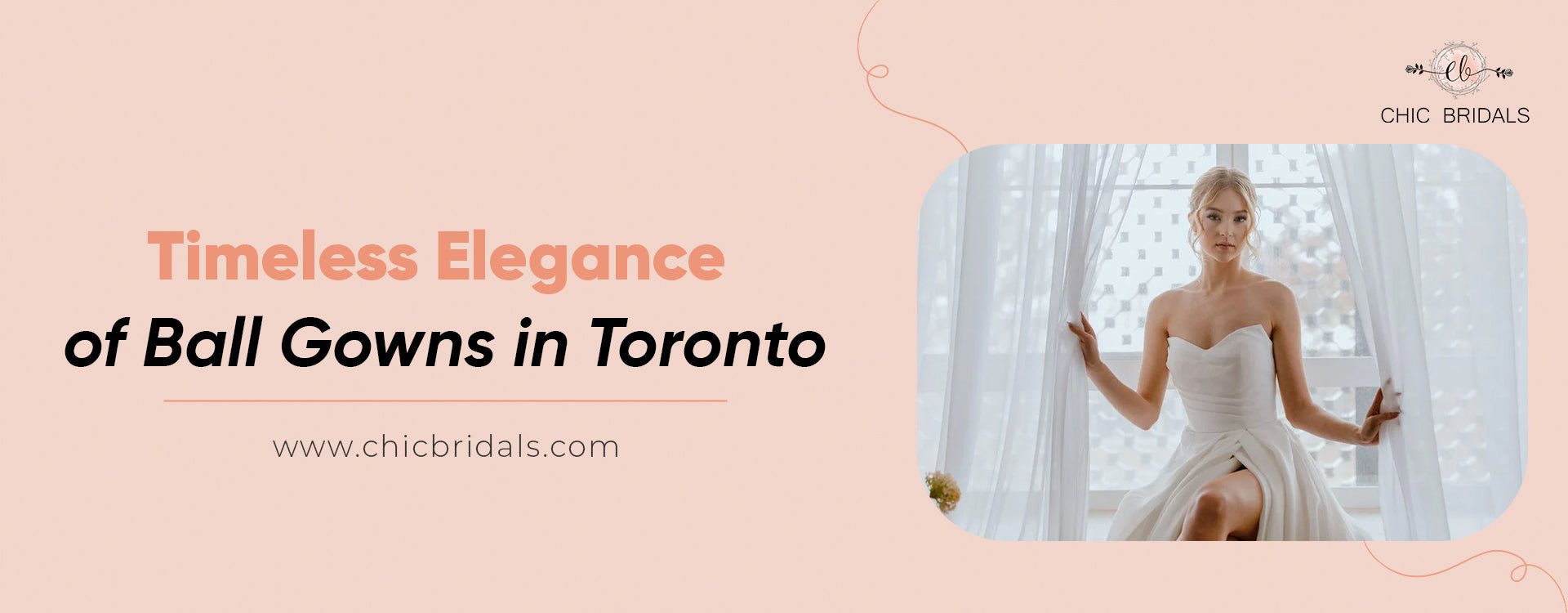 Sleek & Modern Ball Gowns In Toronto – Chic Bridals